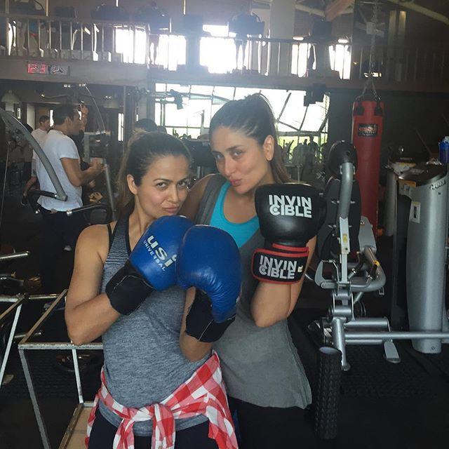 33 Unseen Pictures Of Bollywood Actresses Sweating It Out In Gym