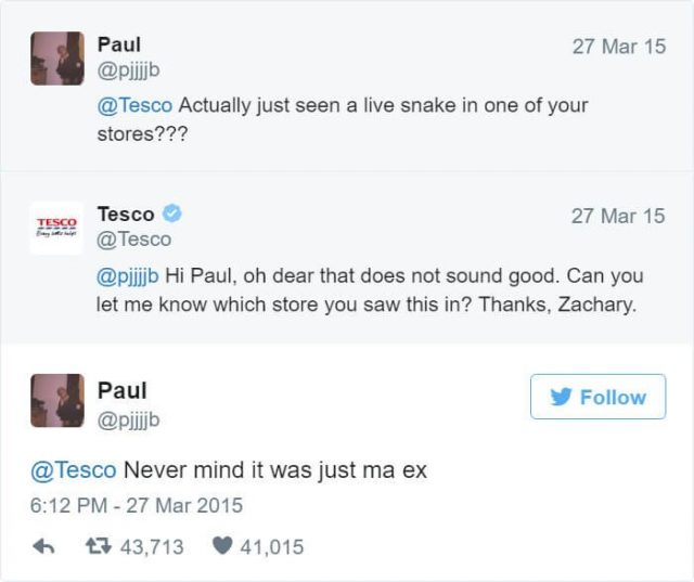 16 Hilarious Twitter Exchanges Between Brands And Customers That Would ...