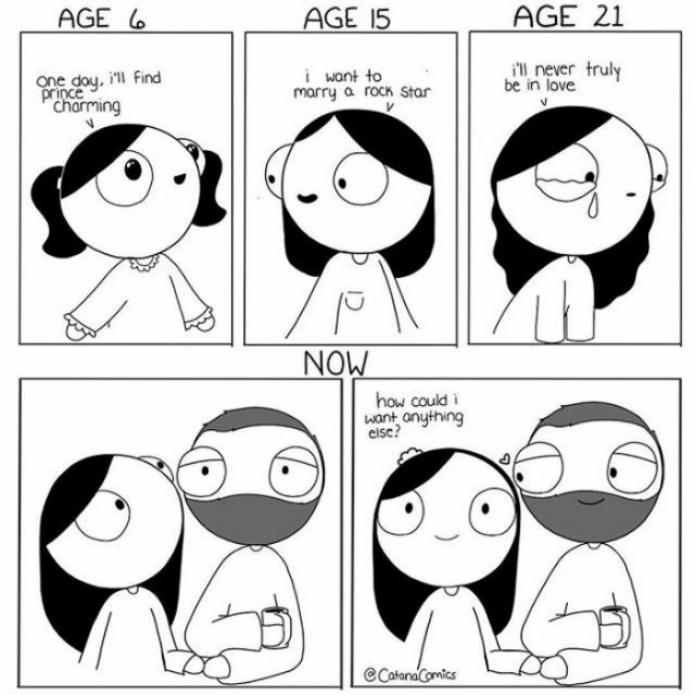 25 Cute Comic Illustrations That Prove True Love Never Fades Away