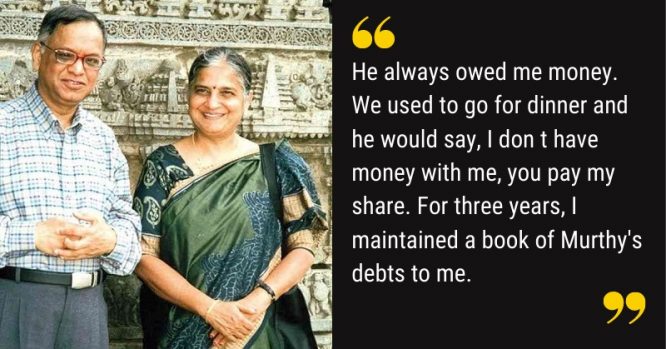 Sudha And Narayana Murthy’s Love Story Proves Honesty & Trust Is Above ...