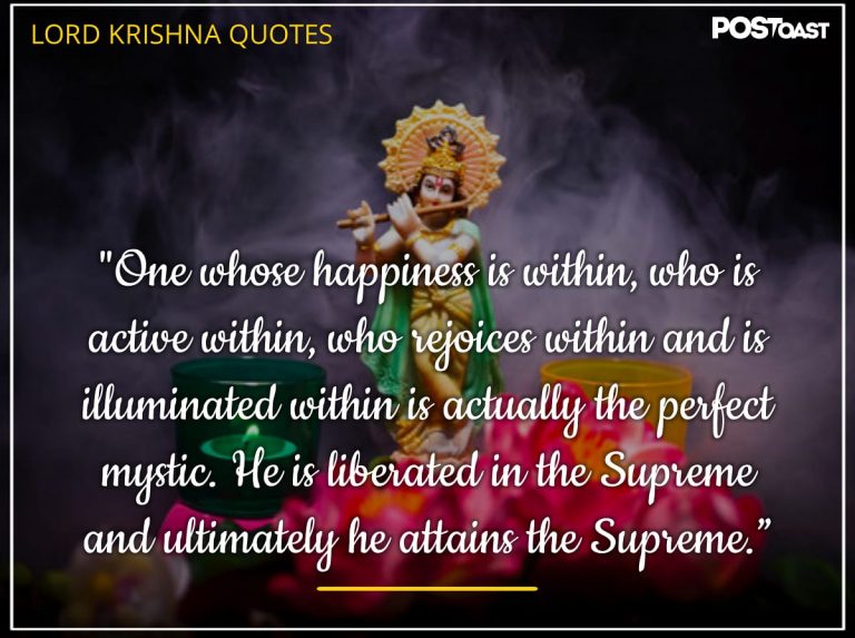 29 Lord Krishna Quotes From Bhagavad Gita That Reveals The Truth of Life