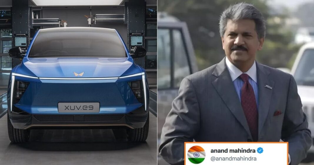 Anand Mahindra Heart Winning Reply To Women After She Reacts To New EVs ...