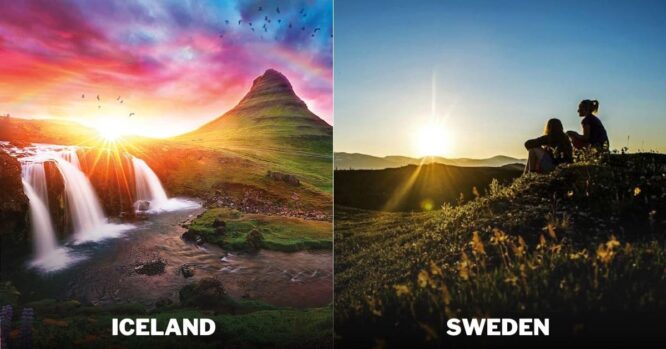 6 Places On Earth Where The Sun Never Sets
