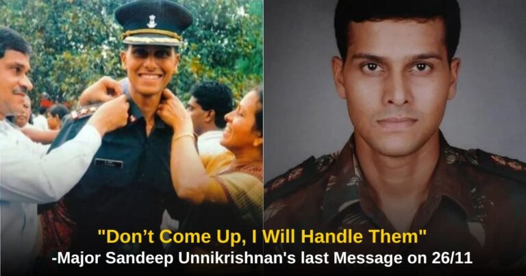 Meet Major Sandeep Unnikrishnan, The 26/11 Hero