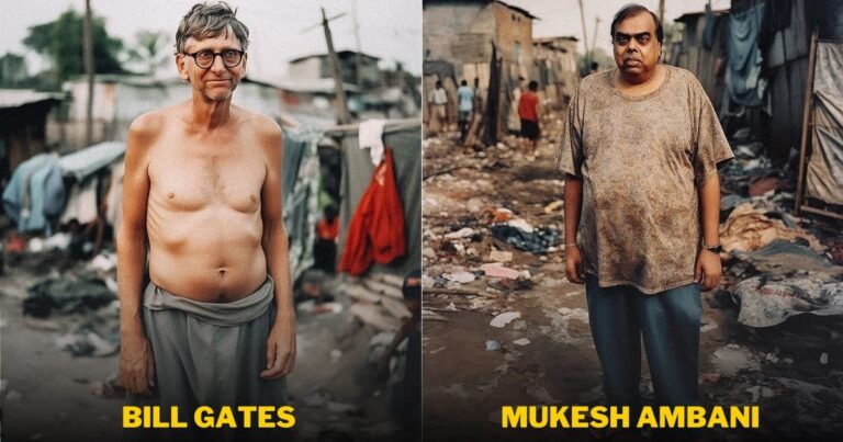 7 Of The World's Wealthiest People Looking Poor In These AI-Generated ...