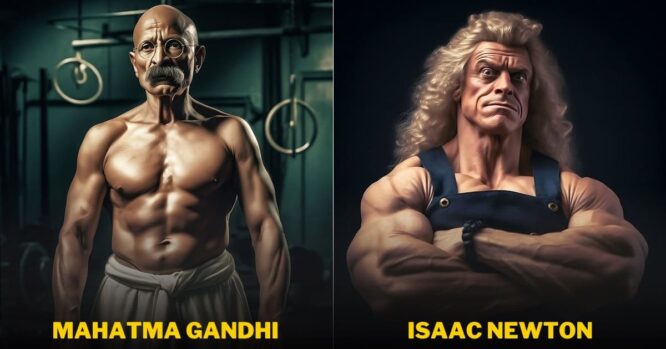 10 Historical Figures Hitting The Gym In These AI Generated Photos Are ...