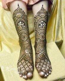 31 Leg Mehndi Design To Check For Your Special Day