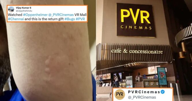 PVR Responds After Man Gets 'Bitten Badly By Bugs' While Watching Movie