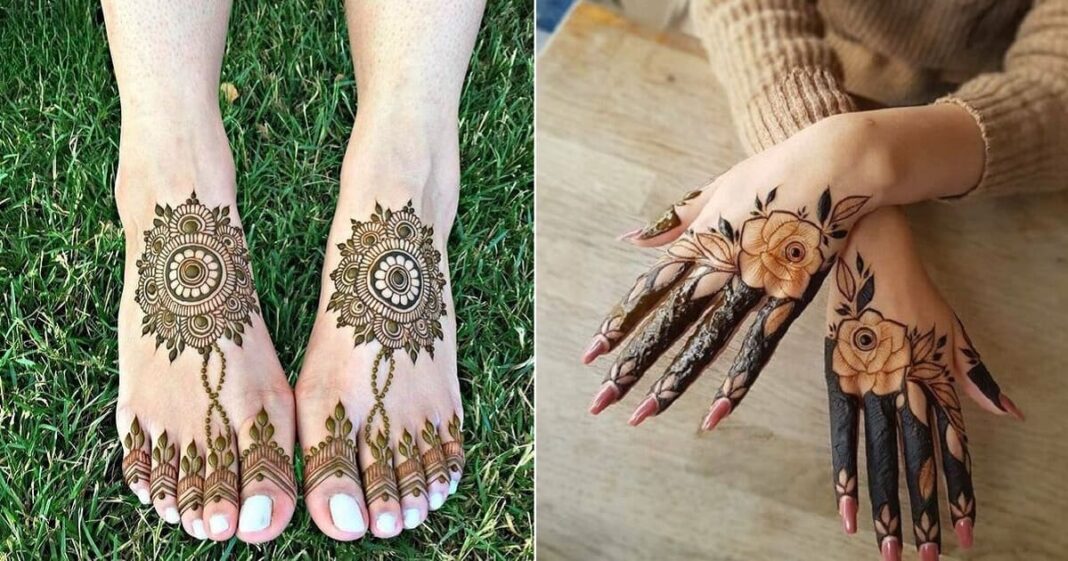 31 Flower Mehndi Design That Are Trending Right Now