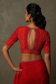 31 Blouse Back Design That Will Make You Stand Out