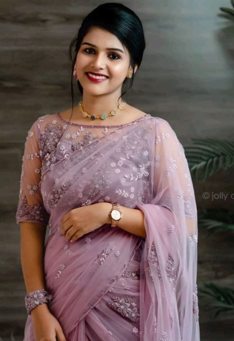 31 Simple Net Blouse Design Ideas Elegant And Easy To Wear