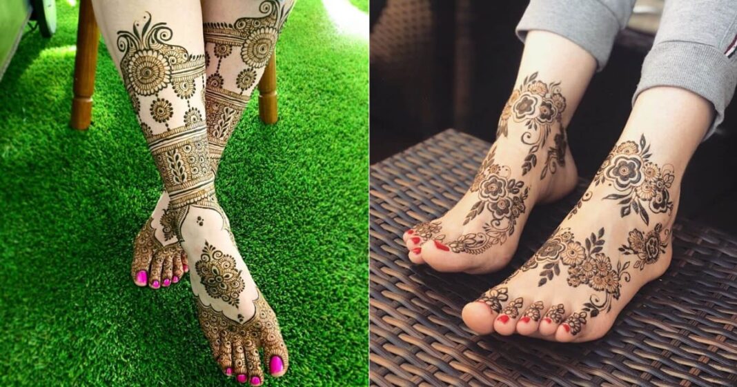 31 Foot Mehndi Design: Latest And Trending List ( 2025 )