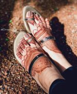 31 Stunning Stylish Leg Mehndi Design For The Modern Woman