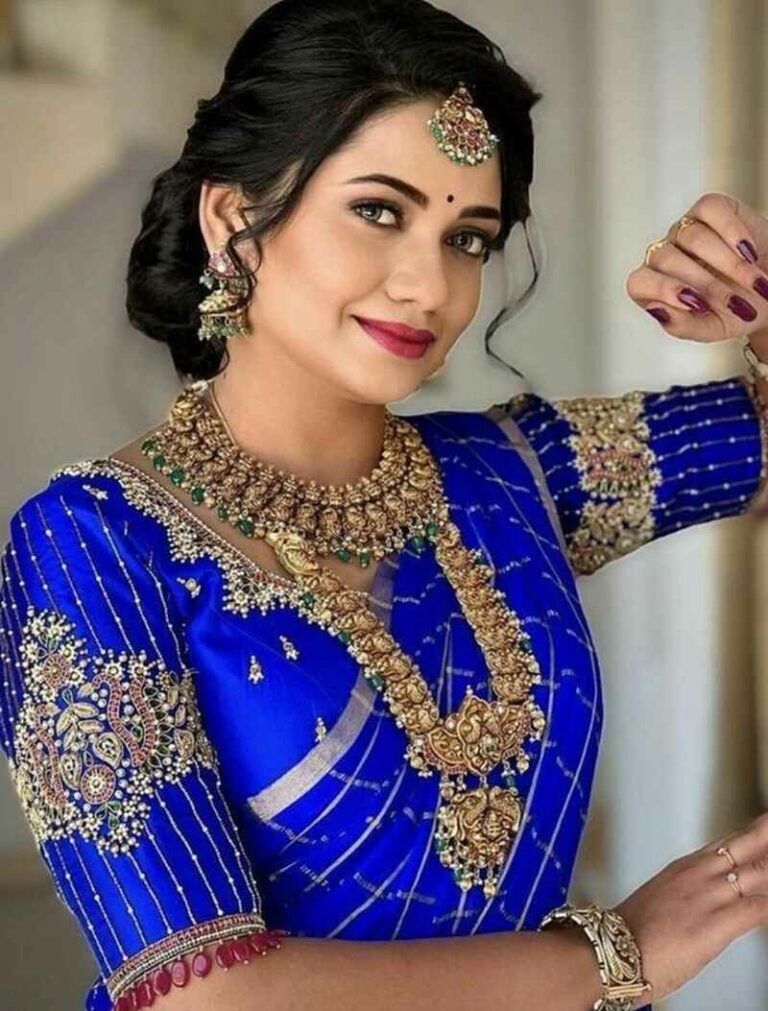 31 Embroidery Bridal Blouse Designs For Modern Brides