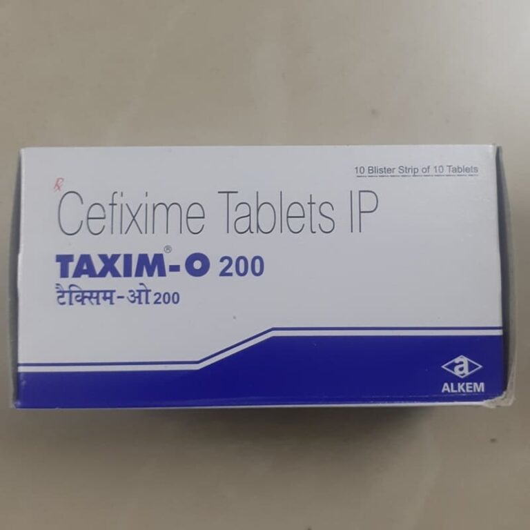 Why Taxim O 200mg Tablets Are Prescribed: A Detailed Overview