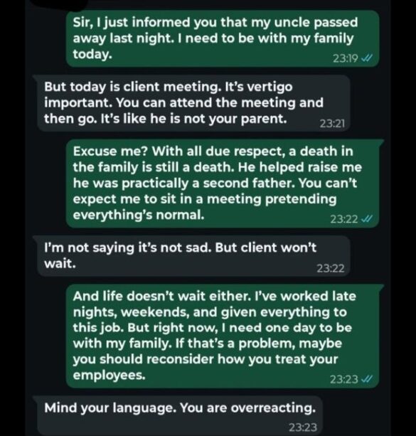 Gen Z Employee’s Chat With Toxic Boss For Basic Humanity Goes Viral ...