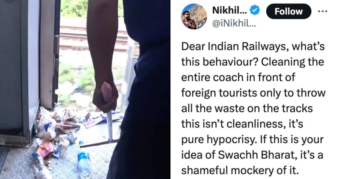 Indian Railways Responds After Foreign Tourist Shares Video Of Worker ...