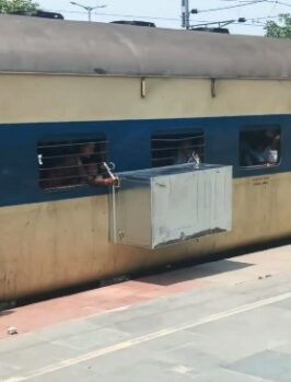 Indian Railways Responds To Viral Video Showing Metal Trunk Hanging ...